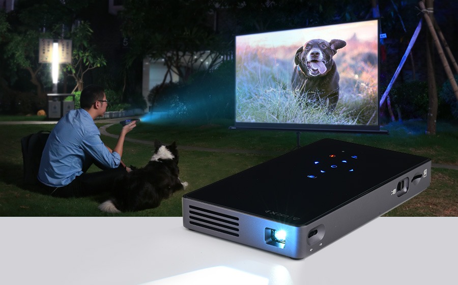 Мини проектор на Android DLP P8 Smart Wi-Fi HDMI in — LeFutur.ru